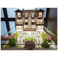 China 1:150 Scale Residential Villa Architectural Model with Detailed Landscaping and Lighting for Real Estate Marketing for sale