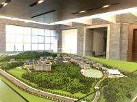 China 1:100 Scale University Campus Architectural Model with LED Lighting - 30 Day Production for Educational Planning for sale