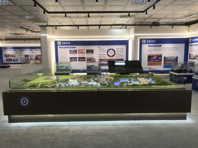 China 1:100 Scale University Campus Architectural Model with LED Lighting and Sports Facilities - 30 Day Production for sale