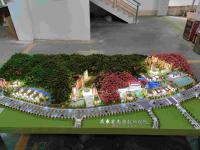 China 1:100 Scale University Campus Architectural Model with LED Lighting and Detailed Landscaping for Educational Presentations for sale