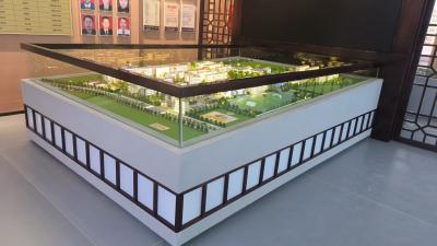 China High School Campus Architectural Scale Model 1:100 with LED Lighting and Sports Facilities - 30 Day Production for sale