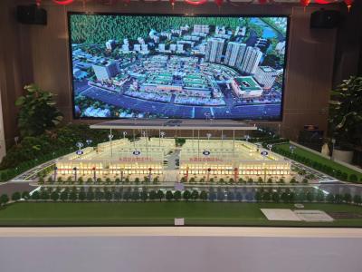 China 1:200 Scale Logistics Distribution Center Model with LED Lighting - 30 Day Production for Architecture Presentations for sale