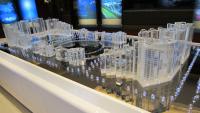 China Transparent Architectural Scale Model for Urban Planning - Multi-Building Complex Display with 30-Day Production Cycle for sale