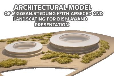 China Modern Stadium Architectural Model with Detailed Landscaping - 30 Day Production - Custom Scale Design for sale