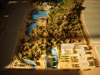China Modern Urban Masterplan Architectural Model High Density Buildings Roads Waterways Greenbelts for sale