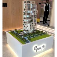 China Puzzle Residence High - rise Architectural Scale Model for Professional Display for sale