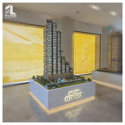 China High Quality Plastic Material Architectural Scale Model Making Miniature Building Model for sale