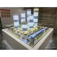 China Modern Commercial District Architectural Scale Model 3D Layout Diorama 1:200 Scale for sale