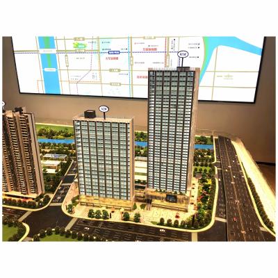 China Customized Urban Low Rise Housing Architectural Model 1:100 Scale Acrylic Residential Community Diorama for sale