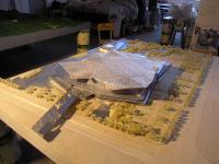 China Olympic Style Sports Stadium Architectural Scale Model with LED Lighting 1:200 for sale
