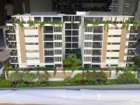 China Vertical Greening Residential Architectural Scale Model LED Lighted Eco Housing Urban Complex 1:100 for sale