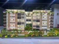 China Vertical Greening Residential Architectural Scale Model LED Lighted Eco Housing Urban Complex 1:100 for sale