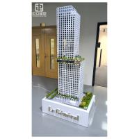 China High Rise Commercial Skyscraper Architectural Scale Model with Sky Garden and LED Lighting for Real Estate Display for sale