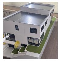 China Modern House Architectural Scale Model 1:100 High Precision Craftsmanship Realistic Exterior Landscape for Design Display for sale