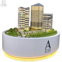 China High-Rise Architectural Scale Model Realistic Lighting Facade Details for Office Complex Design Display Property Promotion for sale