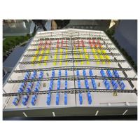 China Intelligent Logistics Center Scale Architectural Model AI Powered Automated Storage & Sorting System Showcase for sale