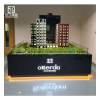 China Custom 1:250 Scale High-End Apartment Architectural Model with LED Lighting for Real Estate Marketing for sale