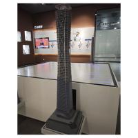 China Super High Rise Landmark Skyscraper Architectural Scale Model 1:200 LED Customizable for sale