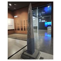 China Super High Rise Landmark Skyscraper Architectural Scale Model 1:200 LED Customizable for sale