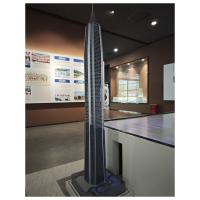 China Super High Rise Landmark Skyscraper Architectural Scale Model 1:200 LED Customizable for sale
