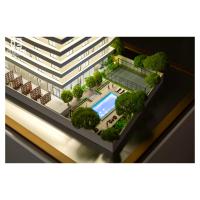 China Custom Modern Office Building Architectural Scale Model 1:100 Elevator Lift and LED Lighting for sale