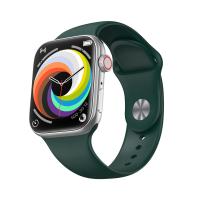 China Stainless Steel Bright Shell Smart Wristband Watch 200mAh Battery T900 Pro Max Big for sale