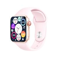 China 64MB Black Pink Bluetooth Smart Watch Call And Text Connect 1.9 Inch for sale