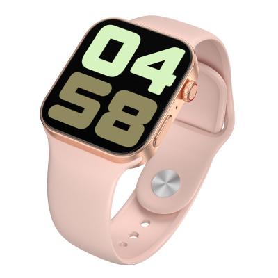China Full Circle HD Colorful T55 Plus Smart Watch Rose Gold Smartwatch for sale