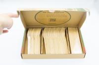 China Restaurant Bamboo Knives Forks And Spoons Set 9 Layers 168mm Natural Color for sale