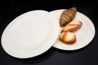 China Bamboo Round Reusable Wooden Plates Biodegradable 7