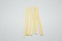 China Unicolor Eco Friendly Bamboo Straws BBQ Disposable 3.0mm 4.0mm 5.0mm Diameter for sale
