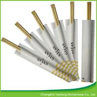 China 24cm Disposable Tableware Tensoge Bamboo Chopsticks 5.0mm Thickness Eco Friendly for sale