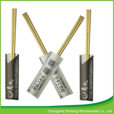 China 24cm Disposable Tableware Tensoge Bamboo Chopsticks 5.0mm Thickness Eco Friendly for sale