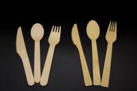 China SGS Bamboo Knives Forks And Spoons for sale