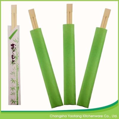 China Sushi Roll Disposable Bamboo Chopsticks 24cm Twins Eco Friendly for sale