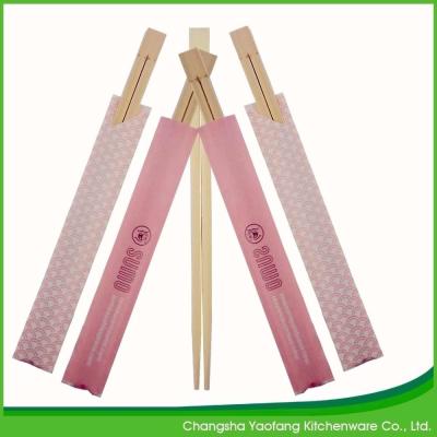 China Disposable 24 cm Natural Reusable Bamboo Chopsticks Sushi Twins Chopsticks for sale