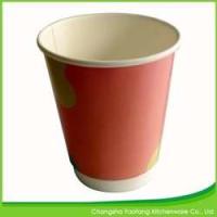 China Single Wall 10OZ 8OZ Biodegradable Paper Cups Heat protection With Lid for sale