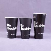 China Single Wall 12OZ 14OZ Disposable Paper Coffee Cup Double PE 14 Grams for sale