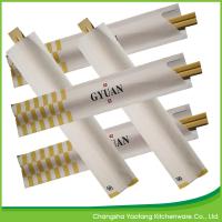 China Wrapped Tensoge Bamboo Chopsticks 20cm Natural Chinese Style Chopsticks for sale