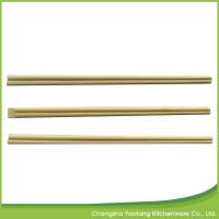 China 24cm Natural Tensoge Bamboo Chopsticks Eco Friendly Open Paper Packing Customized for sale