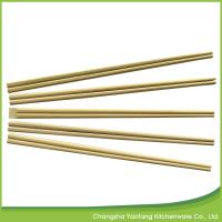 China Natural Tensoge Bamboo Chopsticks 24cm Custom Logo Chinese Food Eating Sticks for sale