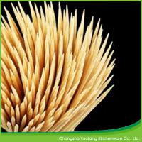 China 30cm Disposable Mao Bamboo BBQ Skewers Stick Biodegradable for sale