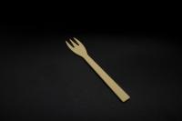 China Natural Plain Moso Bamboo Disposable Forks 137mm for Party picnics for sale