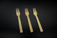 China Biodegradable Eco Friendly Disposable Forks Bamboo 170mm natural color for sale