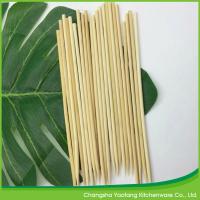 China Round Mao Bamboo Barbecue Sticks 5.0mm Diameter Eco friendly for sale