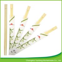 China Twins Bamboo Reusable Chop Sticks 24cm Eco Friendly For Sushi for sale