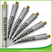 China 20cm Natural Custom Printed  disposable Tensoge Bamboo Chopsticks for sale