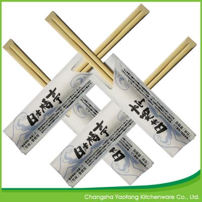 China Custom Bamboo Chinese Takeaway Chopsticks Tensoge 20cm Natural Color for sale