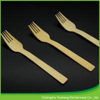 China Biodegradable Eco Friendly 170mm Disposable Bamboo Knives ,Forks Spoons for sale