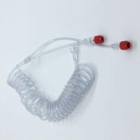 China Medical Consumables Type Coiled Tube with Y Connector for Angiographic Syringe for sale